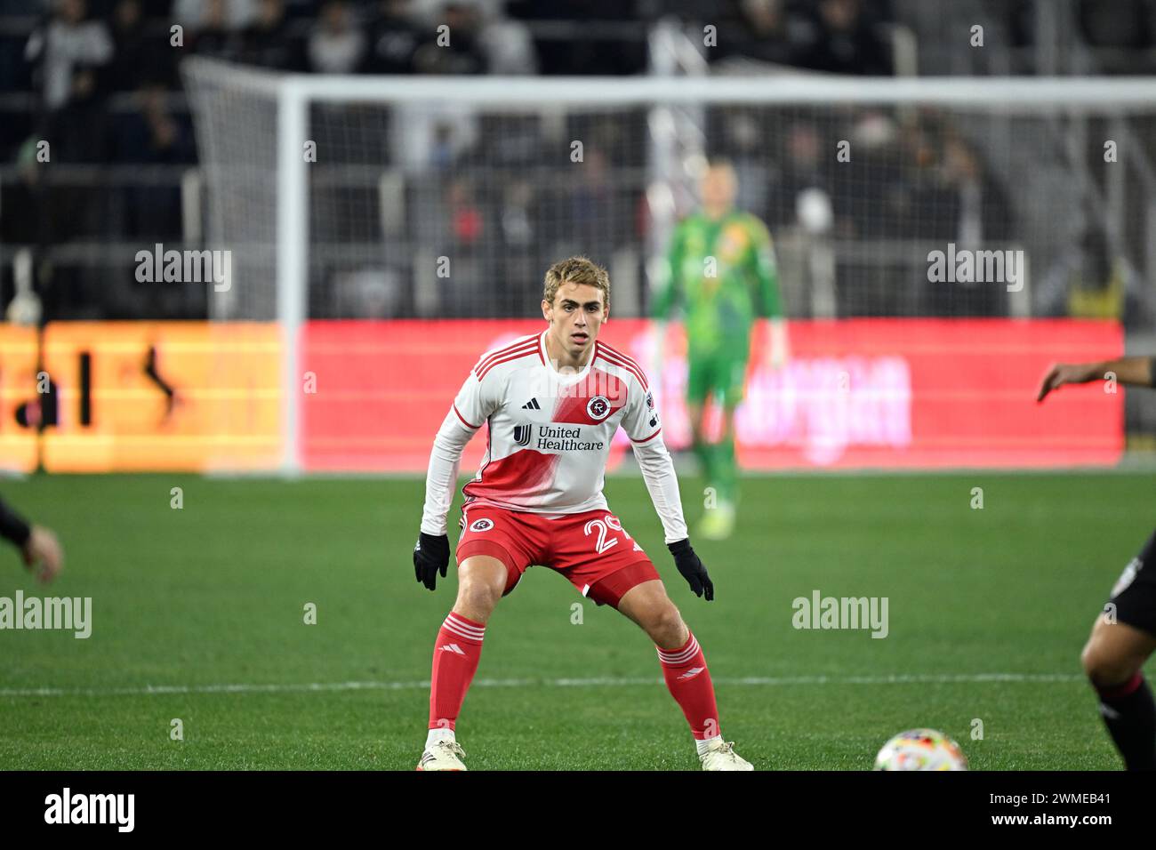 New England Revolution midfielder Noel Buck (29) in action during the ...