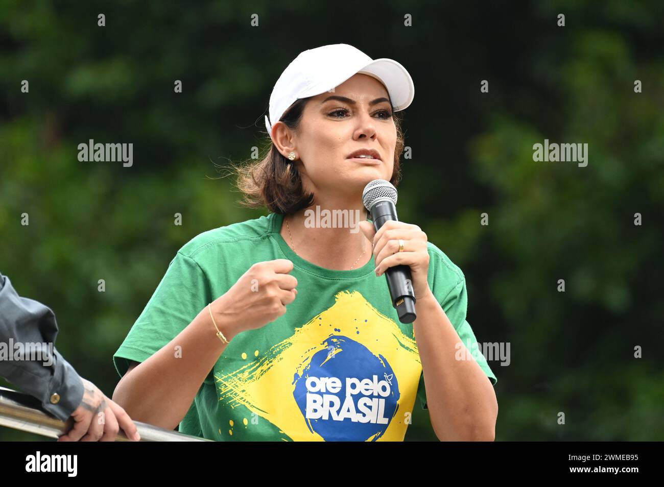 Lady michelle bolsonaro hi-res stock photography and images - Alamy