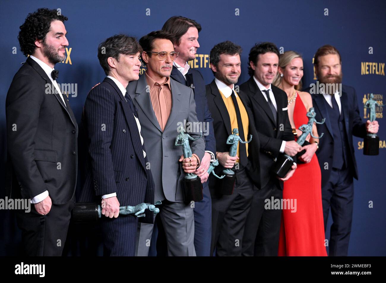 Los Angeles, United States. 24th Feb, 2024. (L-R) Benny Safdie, Cillian ...