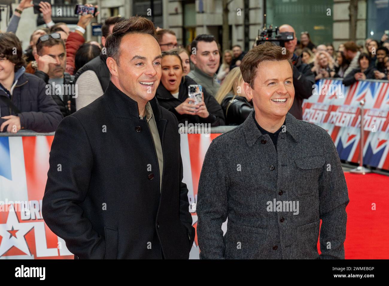 Judges attend the Britain's Got Talent 2024 photocall at The London ...