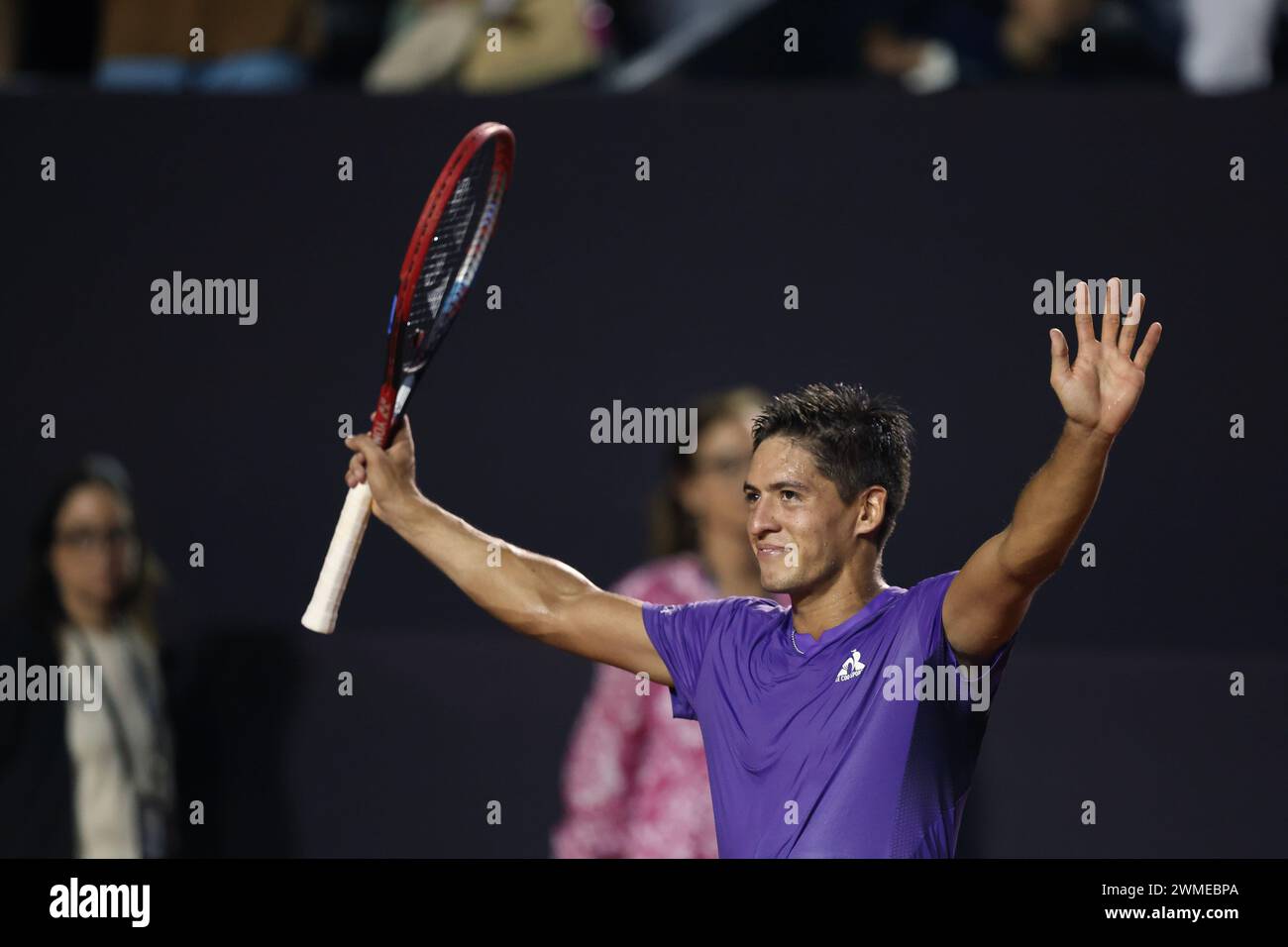 25th February 2024: Jockey Club, Brasileiro, Brazil: Rio Open Tennis ...
