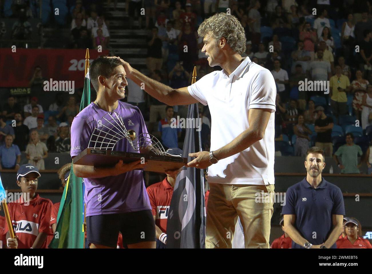25th February 2024: Jockey Club, Brasileiro, Brazil: Rio Open Tennis ...
