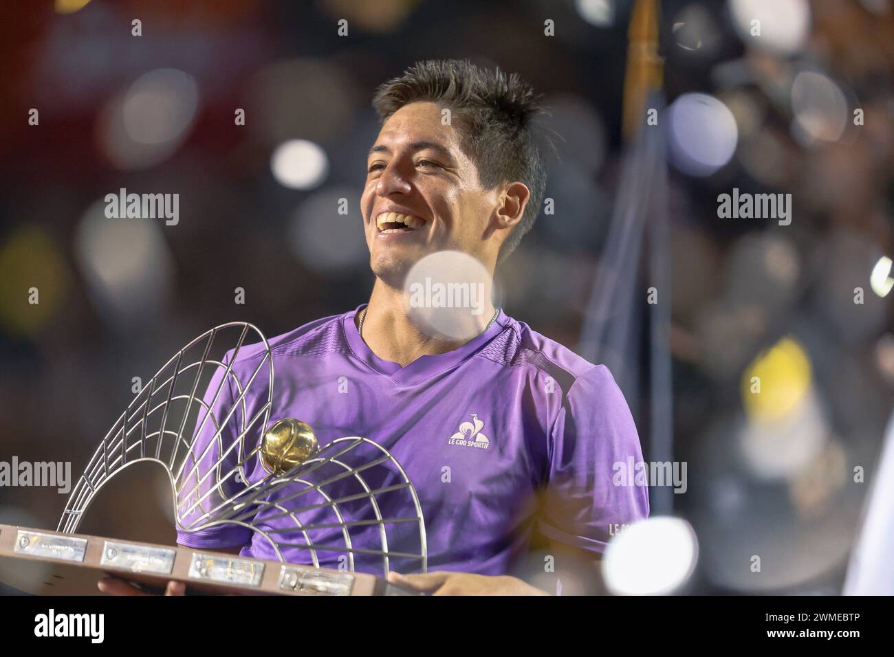 25th February 2024: Jockey Club, Brasileiro, Brazil: Rio Open Tennis ...