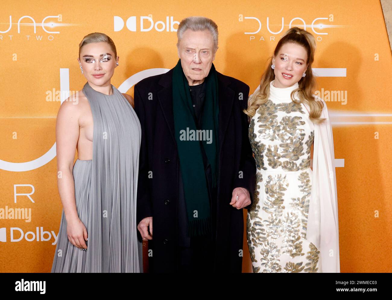 New York, United States. 25th Feb, 2024. Lea Seydoux, Christopher ...