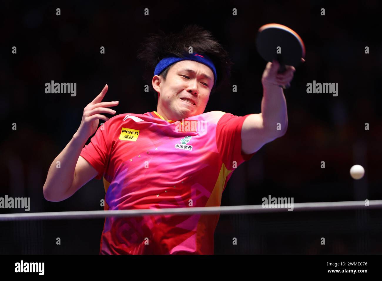 WANG Chuqin (CHN), FEBRUARY 25, 2024 - Table Tennis : ITTF World Team ... WANG Chuqin (CHN), FEBRUARY 25, 2024 - Table Tennis : ITTF World Team ...