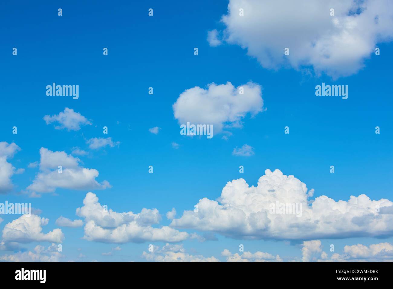 Panorama of daytime sky with clouds. sunset Sky background, daylight ...