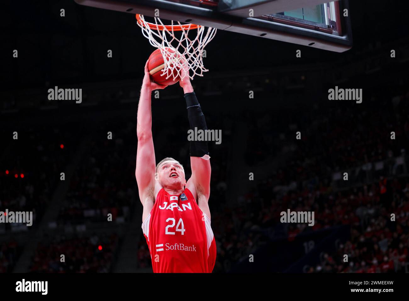 Ariake Coliseum, Tokyo, Japan. 25th Feb, 2024. Josh Hawkinson (JPN ...