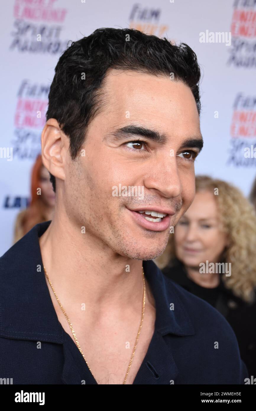 Santa Monica, California, USA 25th February 2024 Actor Ramon Rodriguez ...