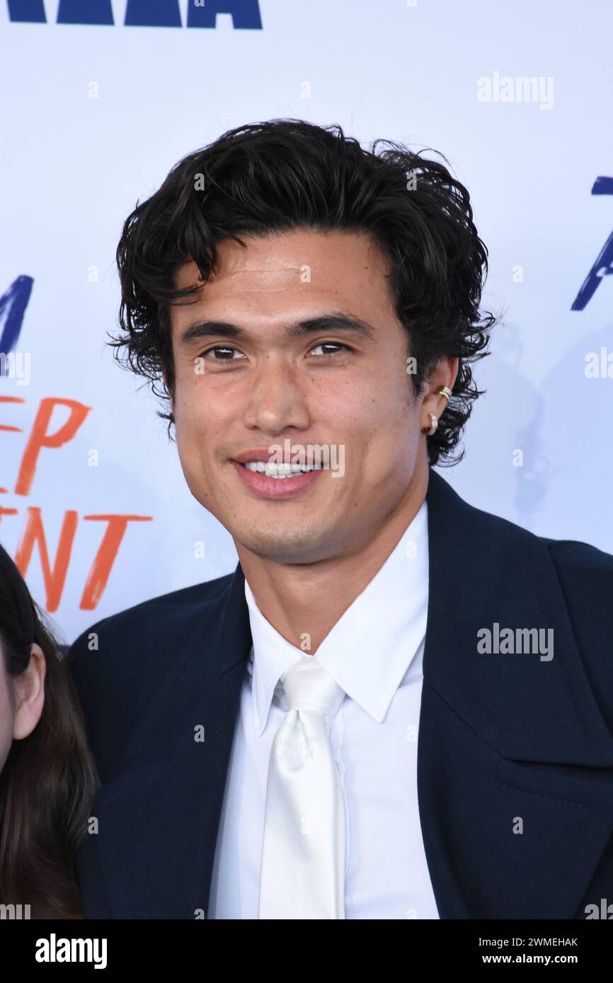Santa Monica, California, USA 25th February 2024 Actor Charles Melton ...
