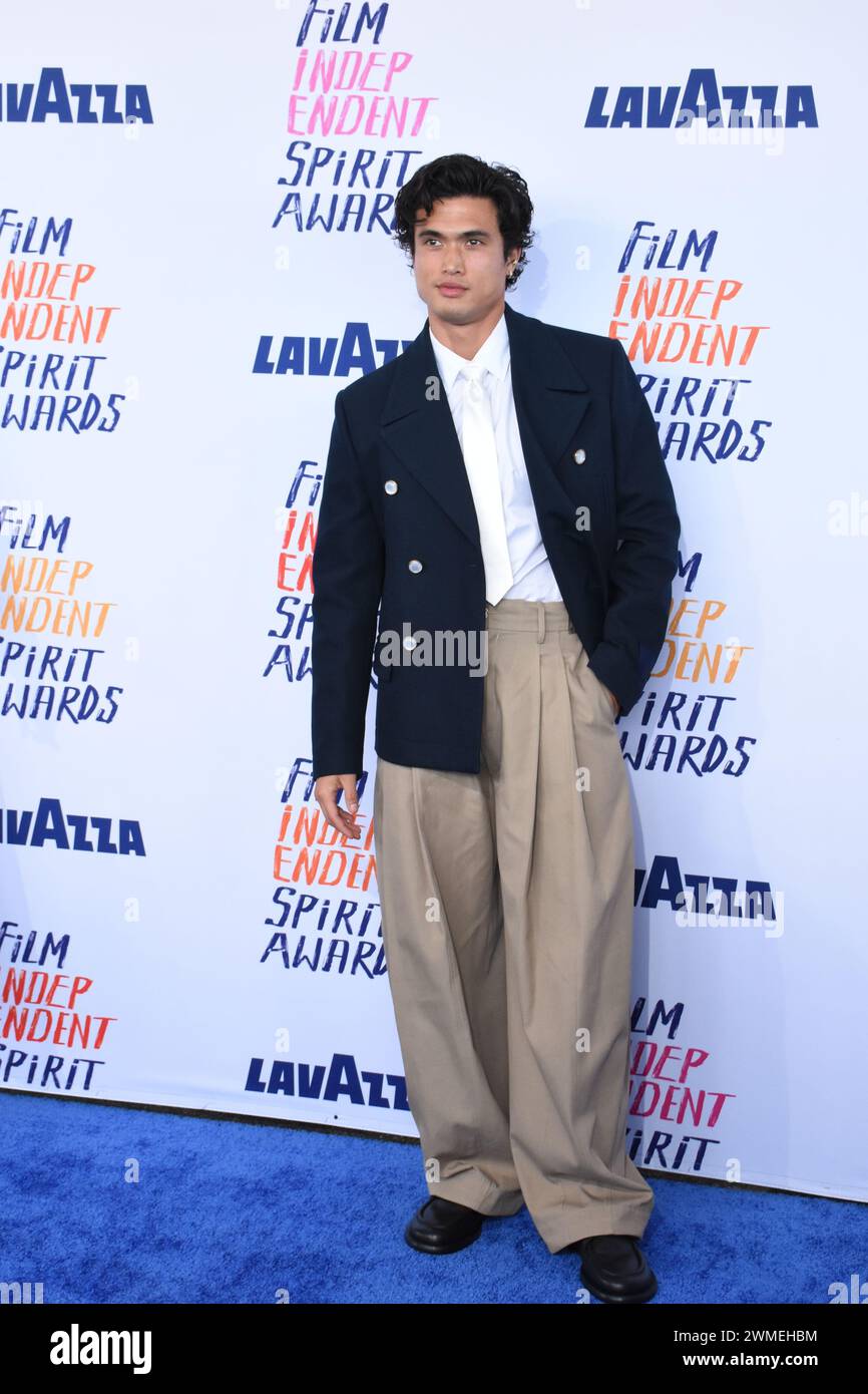 Santa Monica, California, USA 25th February 2024 Actor Charles Melton ...