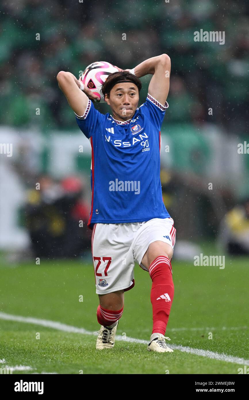 National Stadium, Tokyo, Japan. 25th Feb, 2024. Ken Matsubara (F.Marinos), FEBRUARY 25, 2024 ...