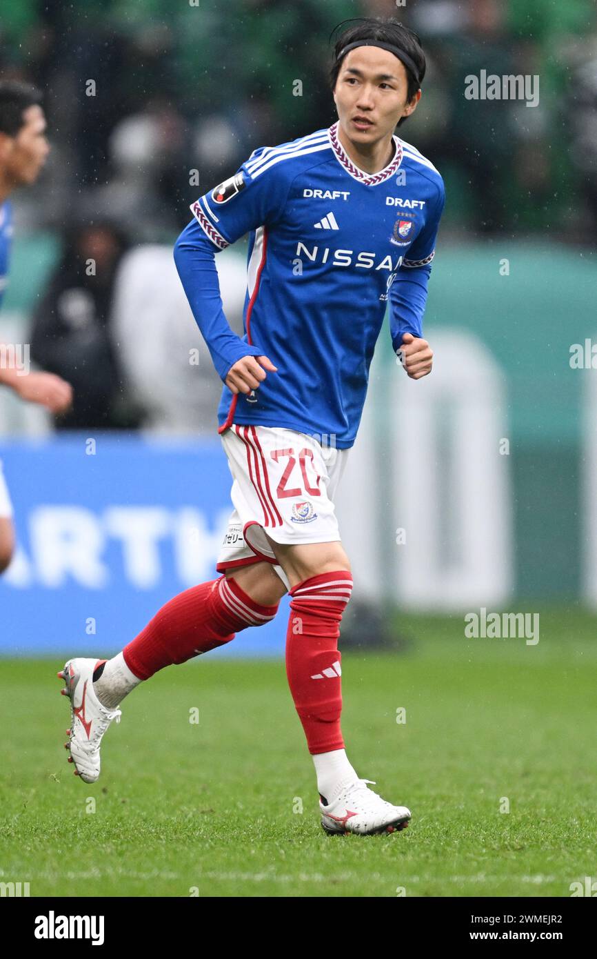 National Stadium, Tokyo, Japan. 25th Feb, 2024. Jun Amano (FMarinos), FEBRUARY 25, 2024 ...