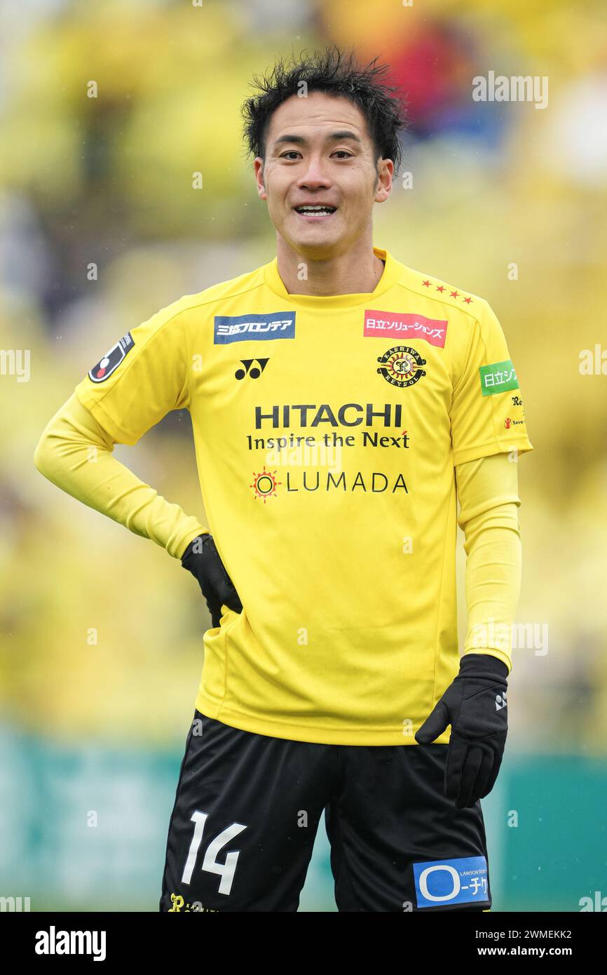 Sankyo Frontier Kashiwa Stadium, Chiba, Japan. 25th Feb, 2024. Tomoya Koyamatsu (Reysol ...