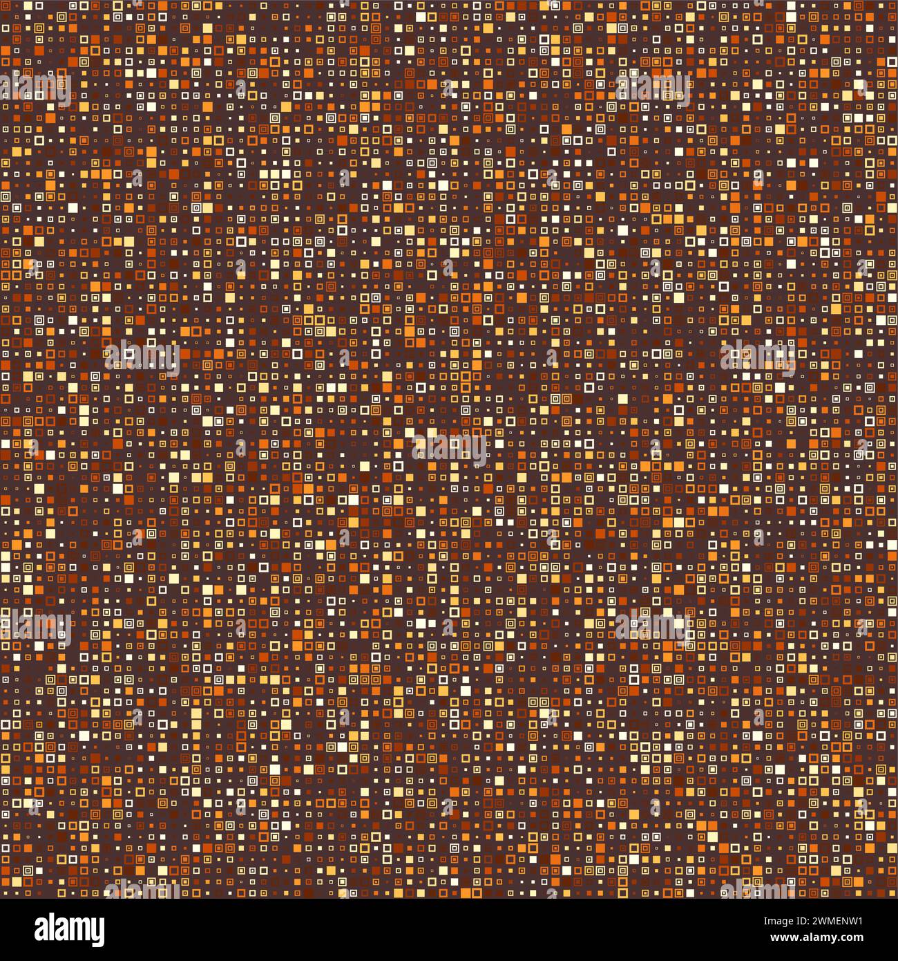 Seamless geometric pattern. Various style squares in multiple colors ...