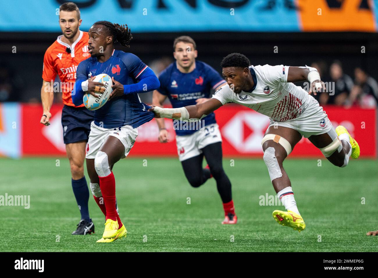 Vancouver, Canada. 25th Feb, 2024. France's William Iraguha runs the ...