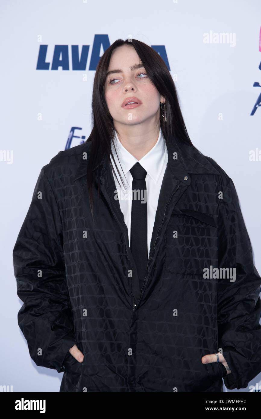 February 25, 2024, Los Angeles, California, USA: BILLIE EILISH at the ...