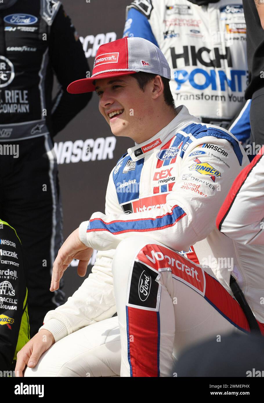 ATLANTA, GA - FEBRUARY 25: Harrison Burton (#21 Wood Brothers ...