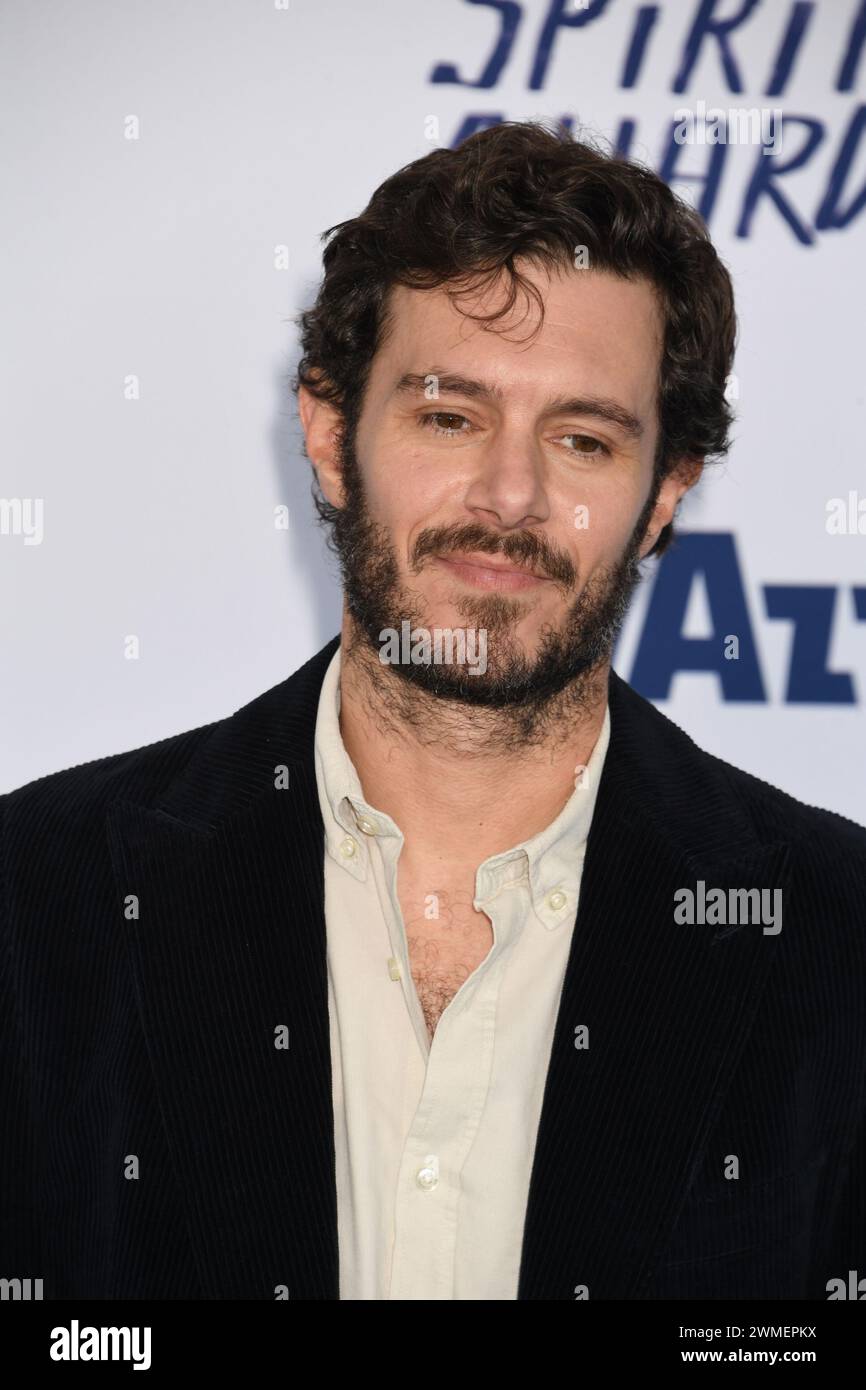 Santa Monica, California, USA. 25 February, 2024. Adam Brody arrives ...