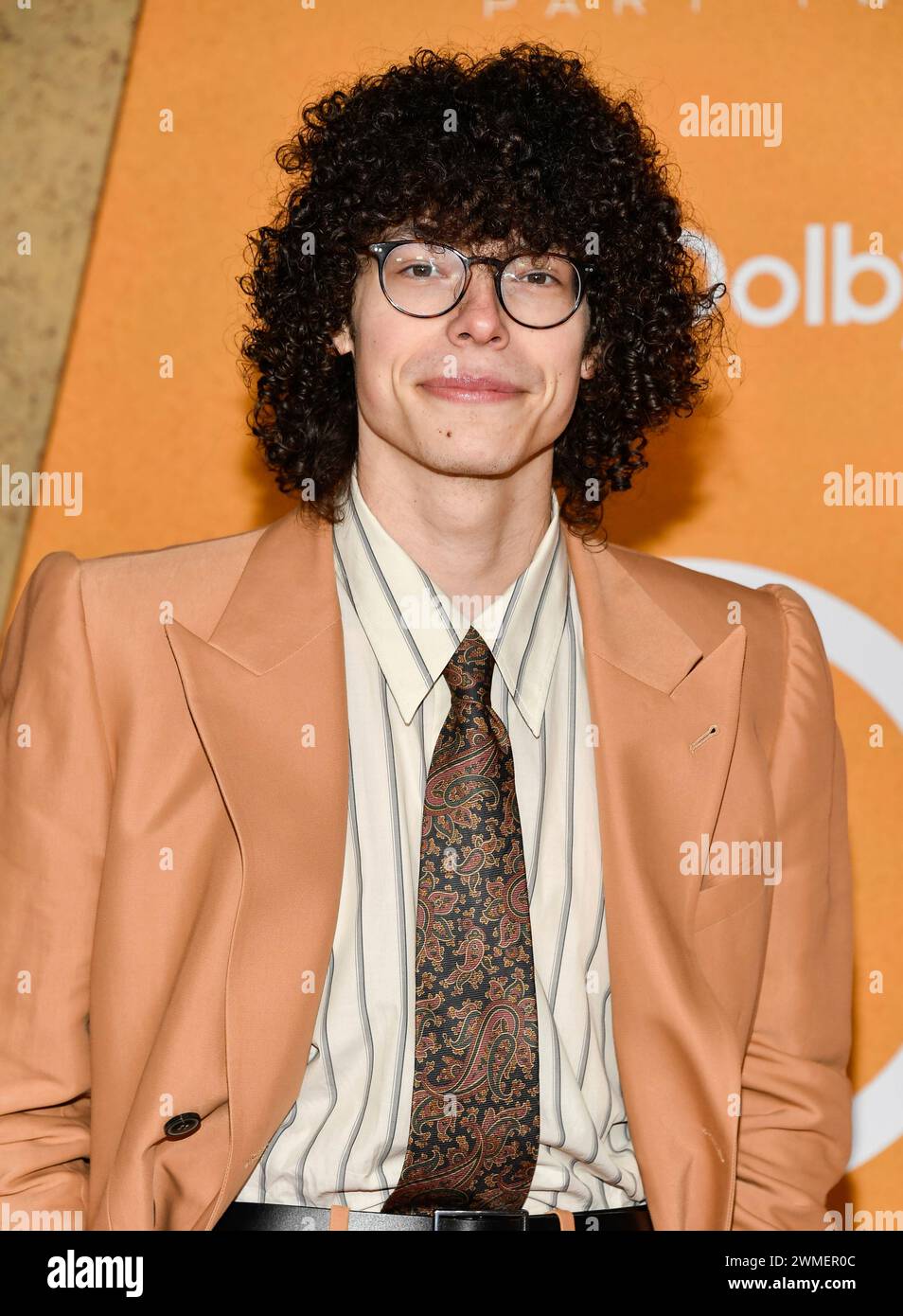 Reece Feldman attends the premiere of "Dune: Part Two" at Lincoln ...