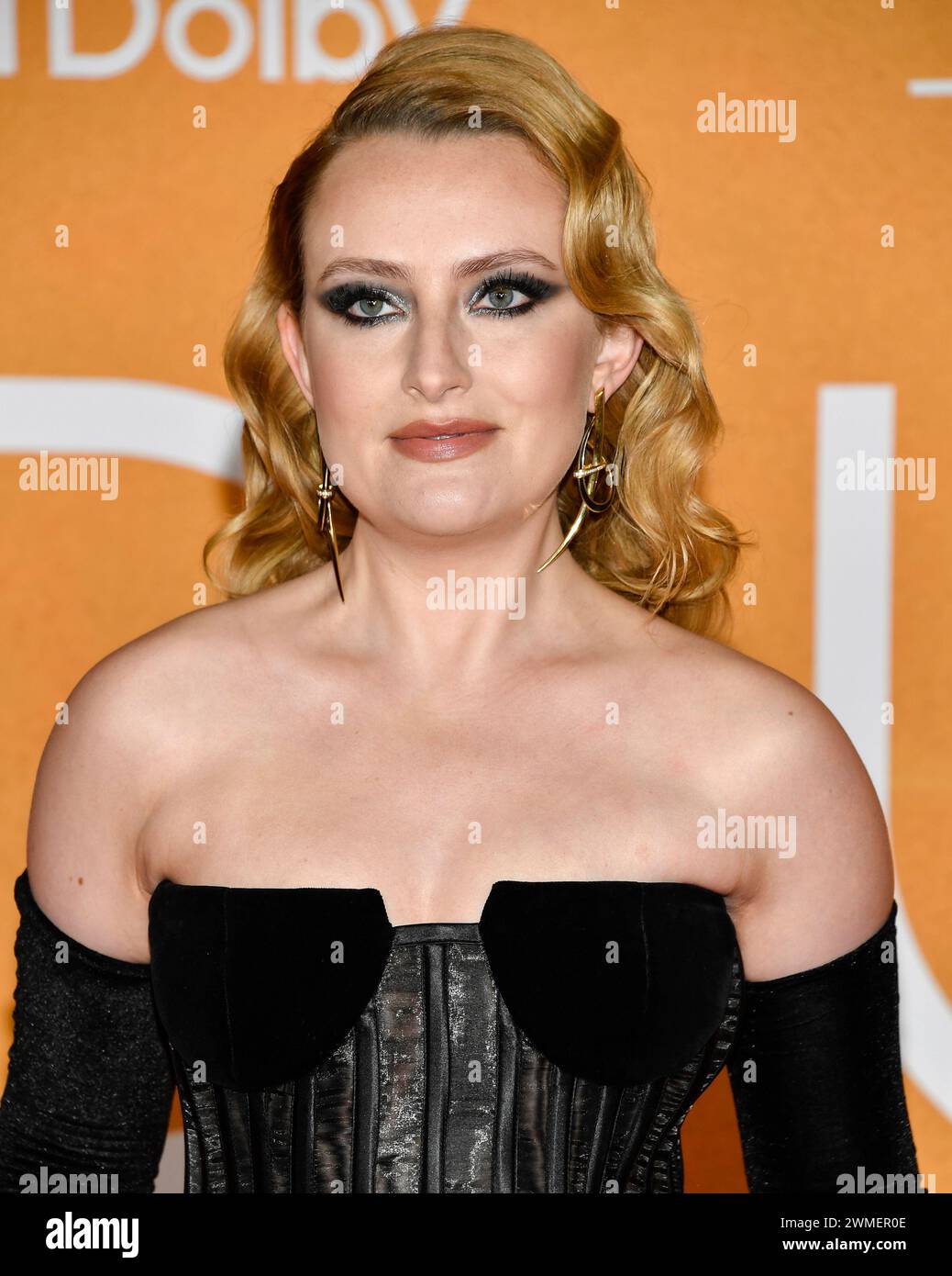 Amelia Dimoldenberg attends the premiere of "Dune: Part Two" at Lincoln ...