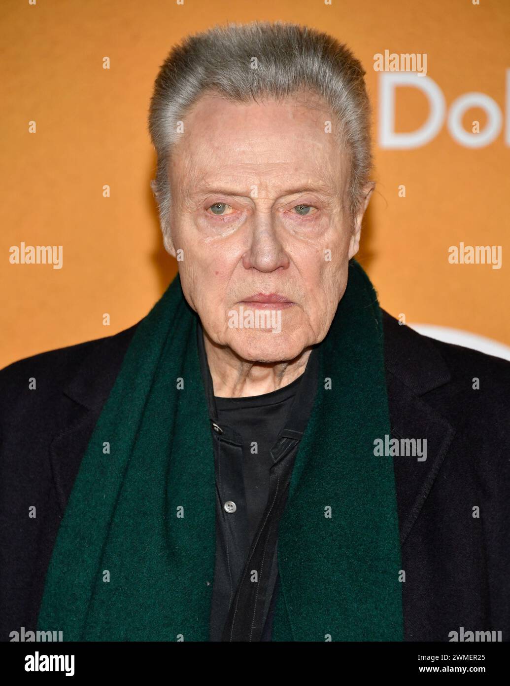 Christopher Walken attends the premiere of "Dune: Part Two" at Lincoln ...