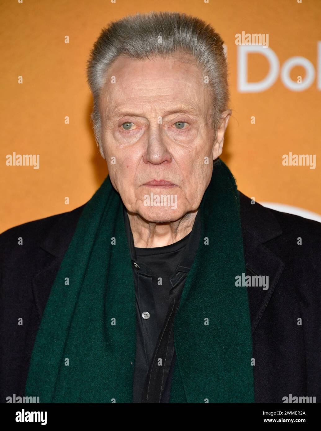 Christopher Walken attends the premiere of "Dune: Part Two" at Lincoln ...