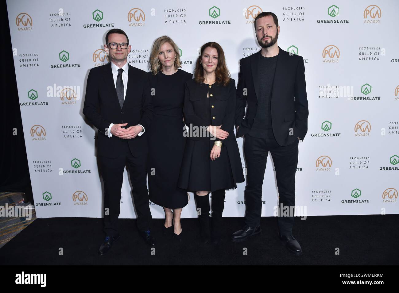 Derl McCrudden, from left, Michelle Mizner, Raney Aronson-Rath, and ...