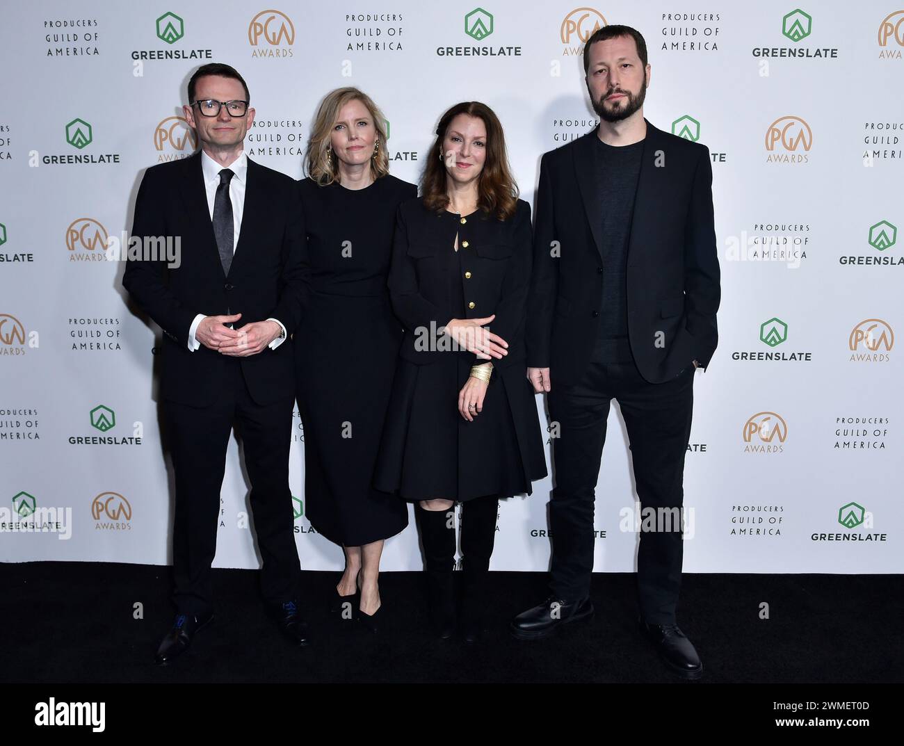 Derl McCrudden, from left, Michelle Mizner, Raney Aronson-Rath, and ...