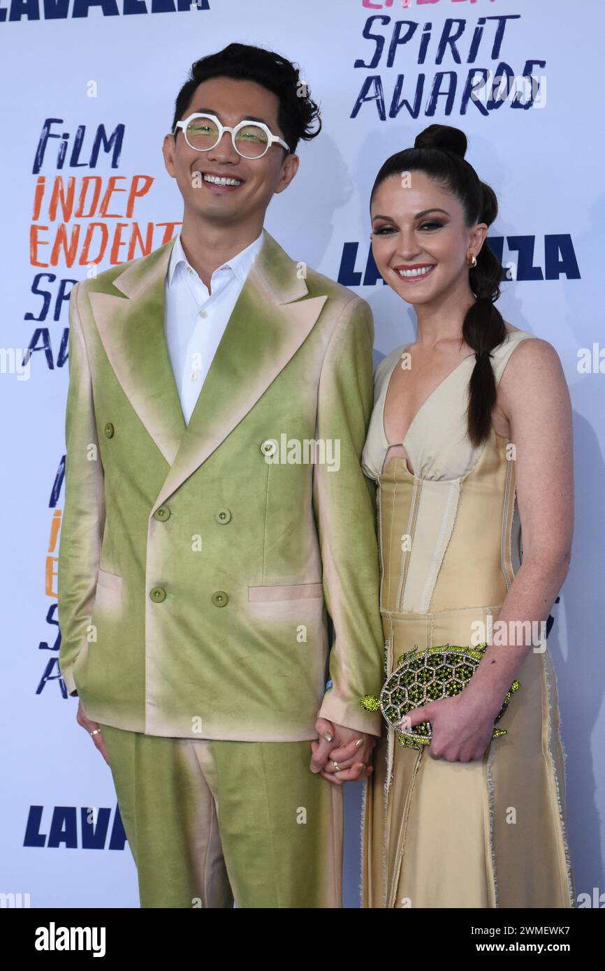 Santa Monica, California, USA 25th February 2024 Director Lee Sung Jin and Caitlin Solone Lee ...