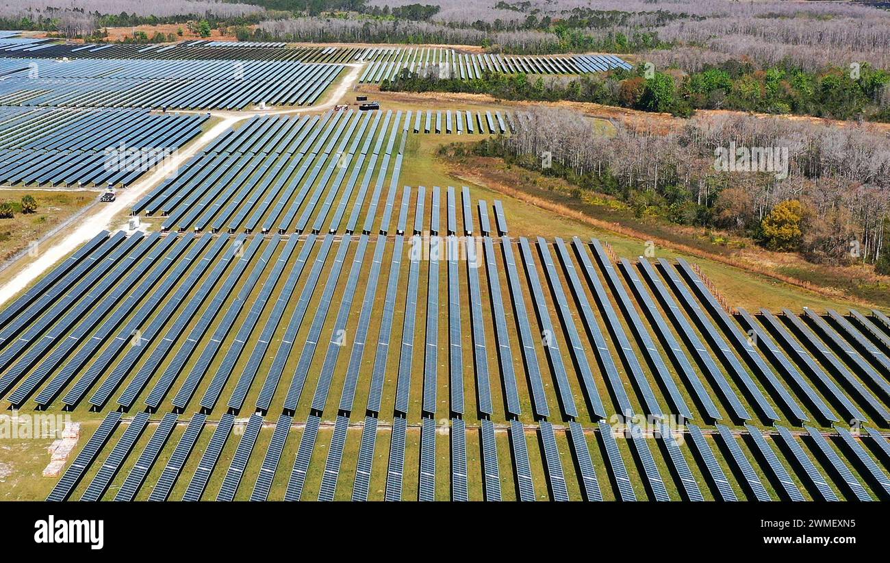 Aerial images of solar panels hi-res stock photography and images - Alamy