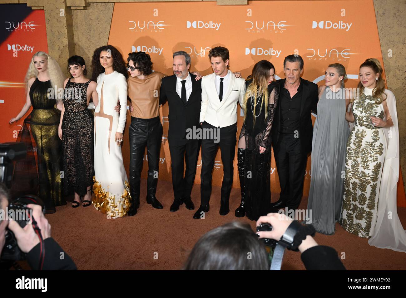 Anya Taylor-Joy, Souheila Yacoub, Zendaya, Timothee Chalamet, Denis Villeneuve, Austin Butler ...