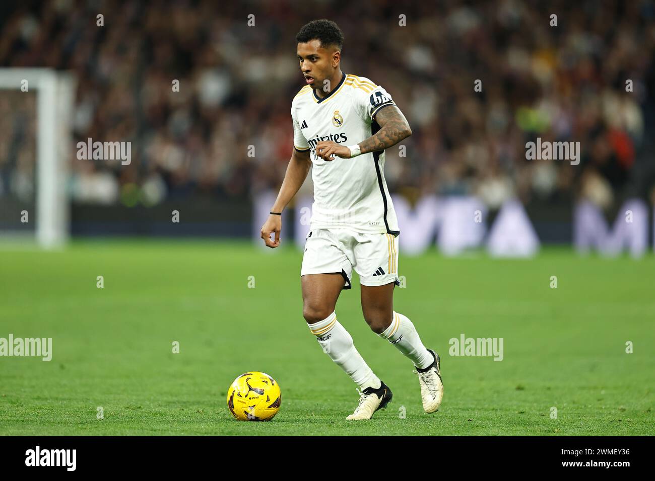 Madrid, Spain. 25th Feb, 2024. Rodrygo Goes (Real) Football/Soccer ...