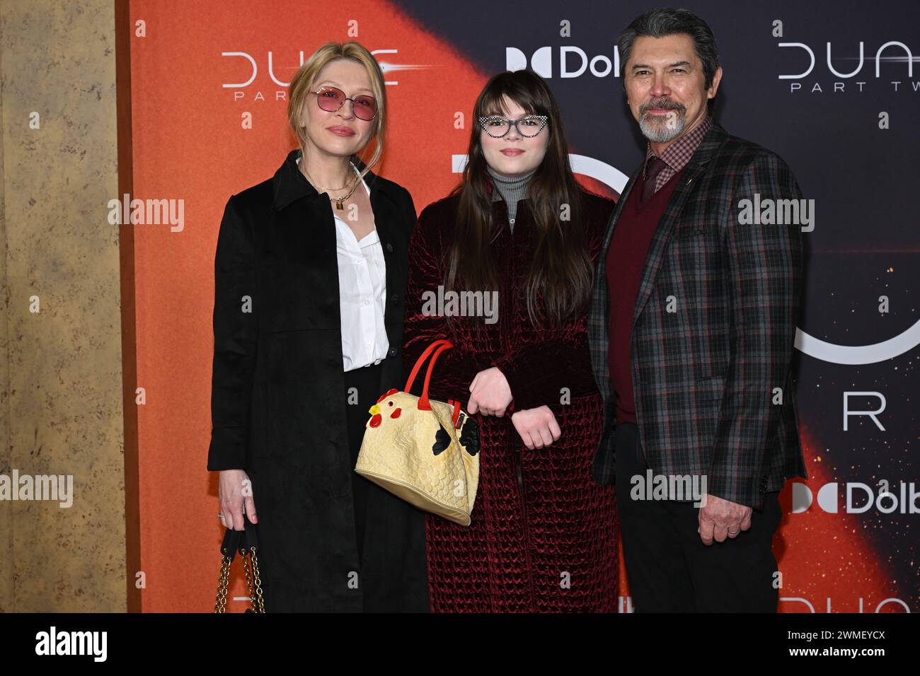 Yvonne Phillips, Indigo Phillips and Lou Diamond Phillips Stock Photo ...