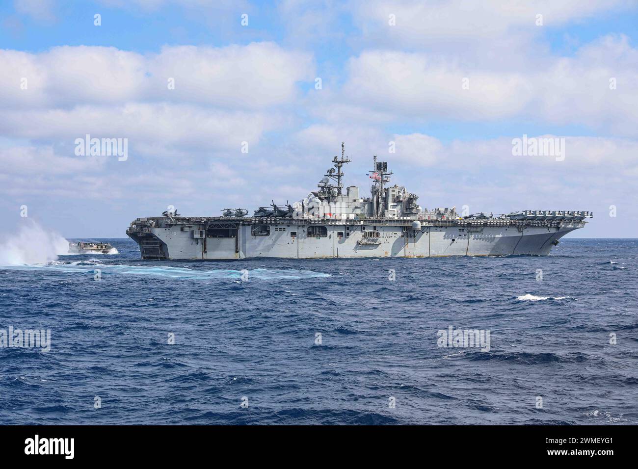 240225-N-ED646-1440 MEDITERRANEAN SEA (Feb. 25, 2024) The Wasp-class ...