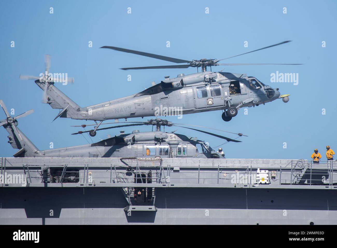 240222-N-ML799-1039 A MH-60S Seahawk from Helicopter Sea Combat ...
