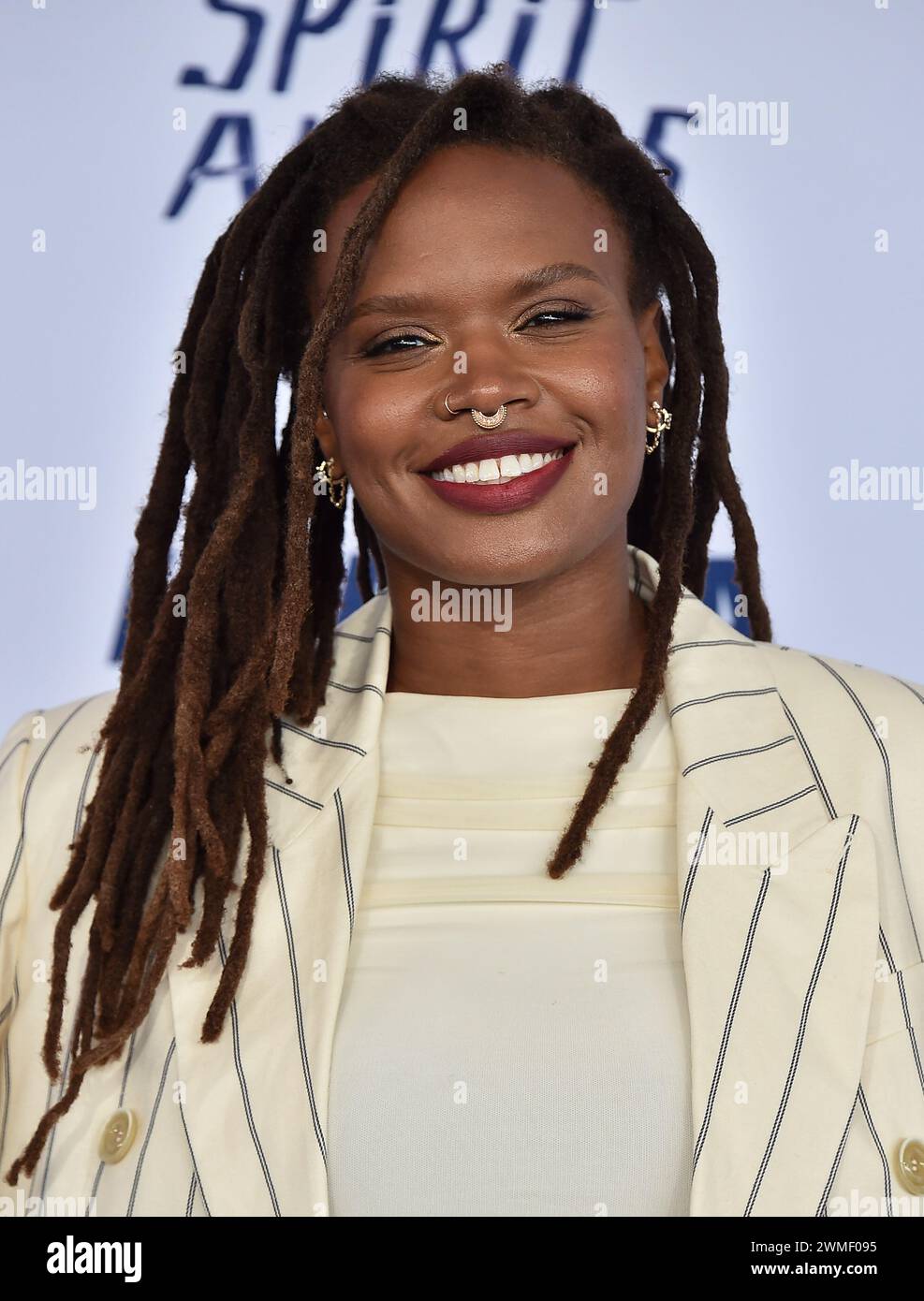 Santa Monica, USA. 25th Feb, 2024. Raven Jackson arriving to the 2024 ...