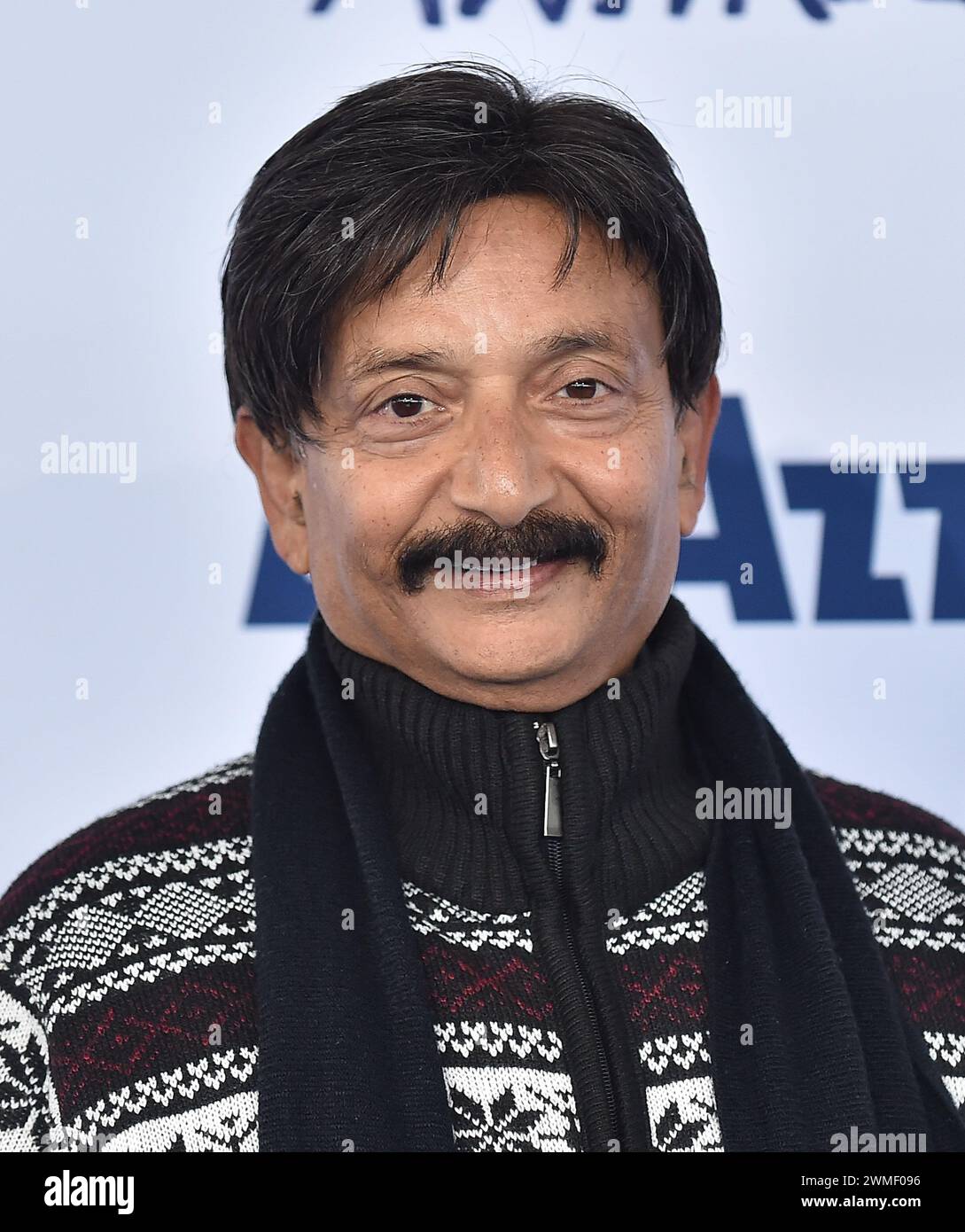 Santa Monica, USA. 25th Feb, 2024. Pramode Kumar arriving to the 2024 ...