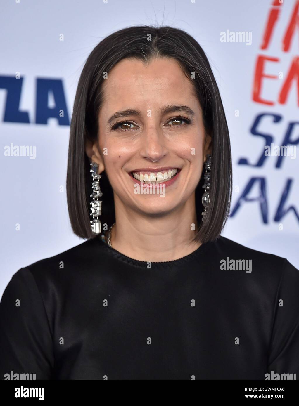 Santa Monica, USA. 25th Feb, 2024. Laura Tomaselli arriving to the 2024 ...