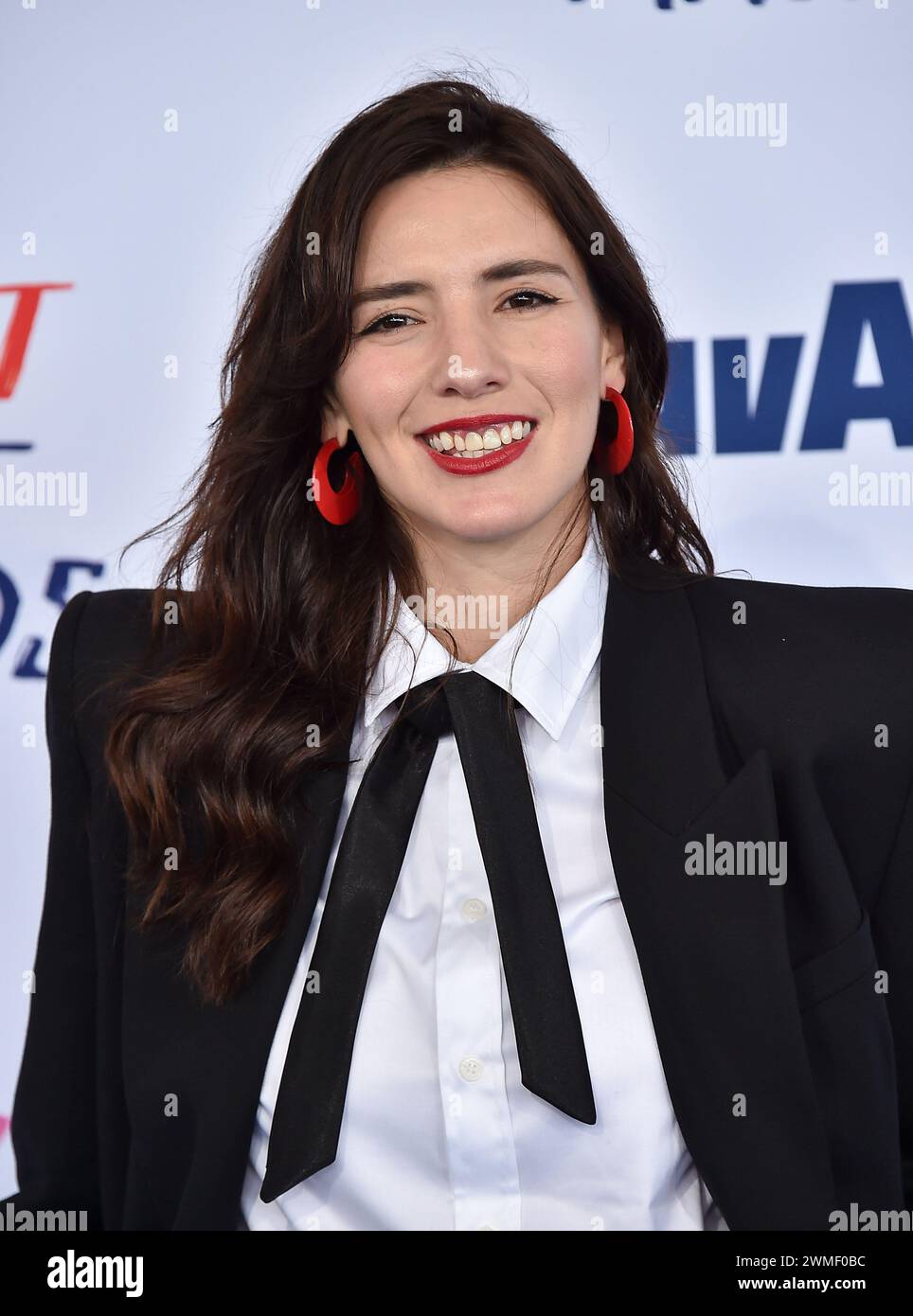 Santa Monica, USA. 25th Feb, 2024. Lila Aviles arriving to the 2024 ...