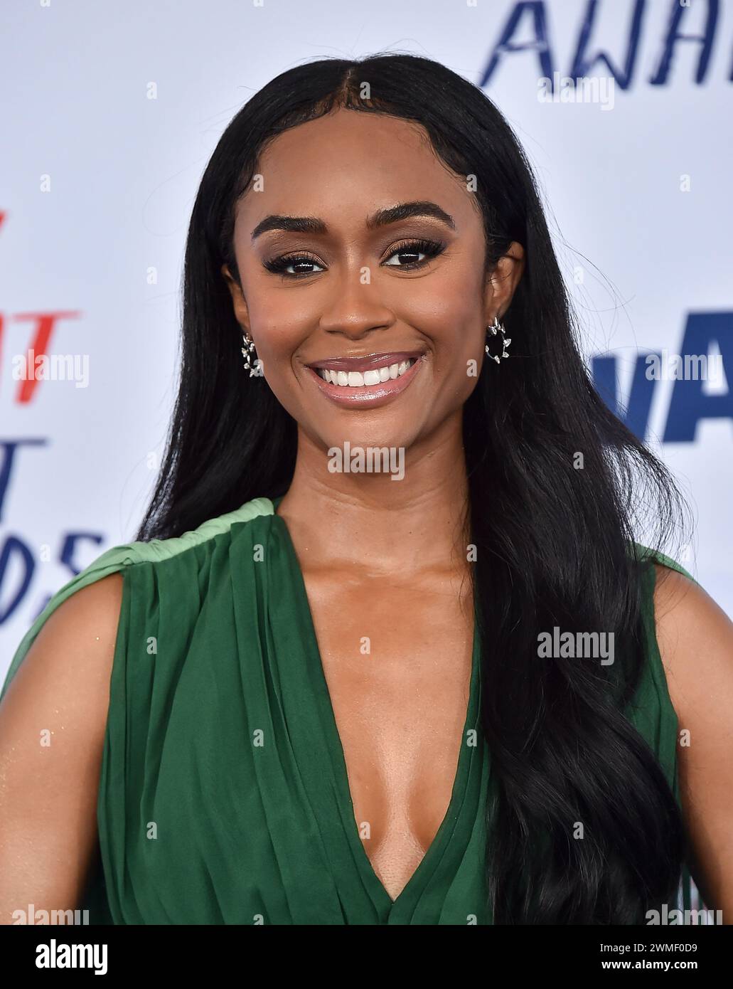 Santa Monica, USA. 25th Feb, 2024. A.V. Rockwell arriving to the 2024 ...