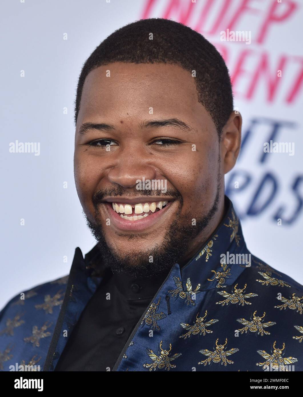 Luke Tennie arriving to the 2024 Film Independent Spirit Awards at the ...