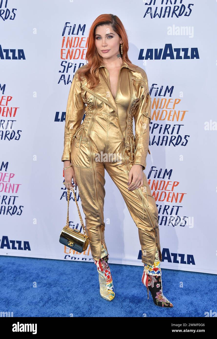 Trace Lysette arriving to the 2024 Film Independent Spirit Awards at ...