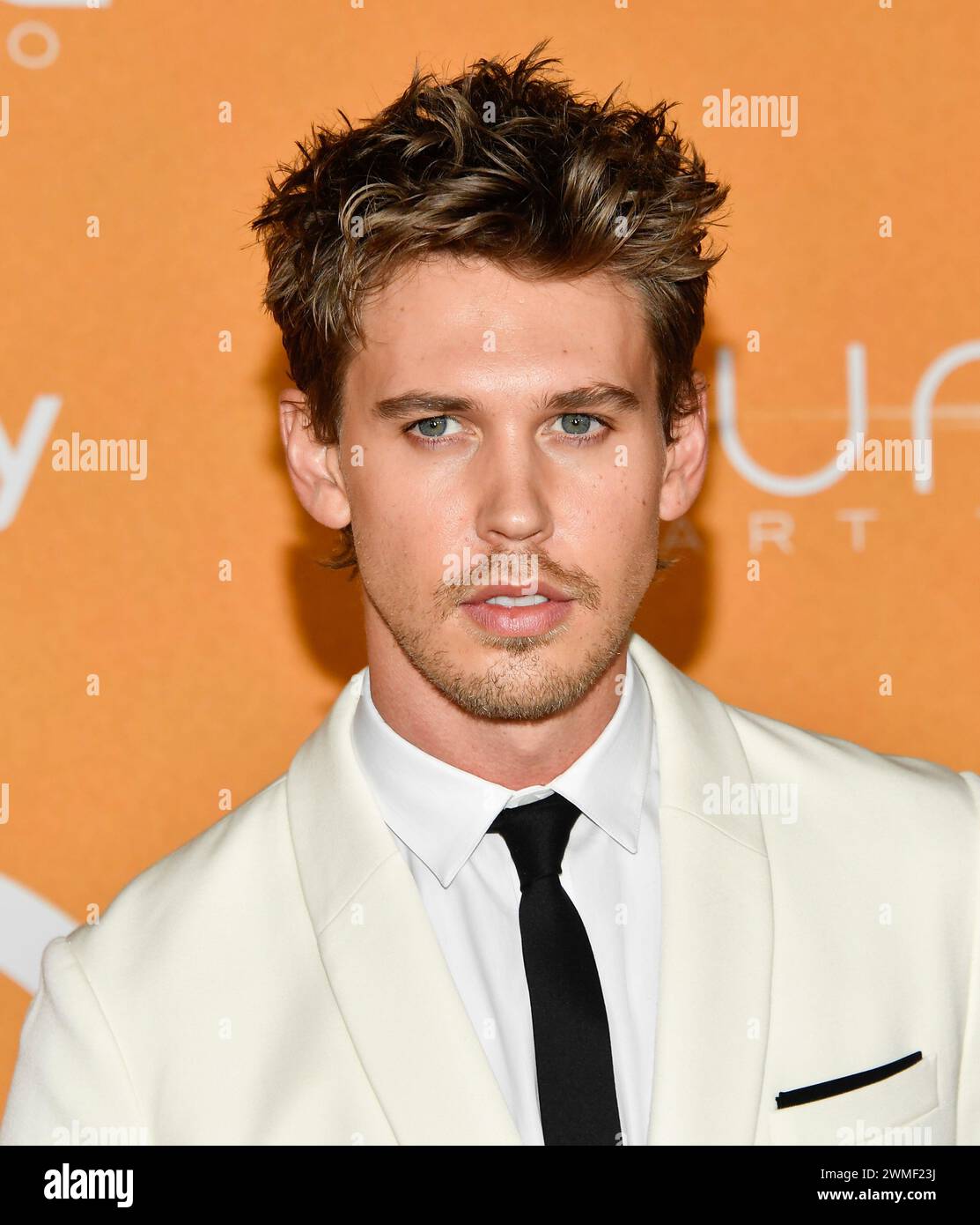 Austin Butler attends the premiere of "Dune: Part Two" at Lincoln ...