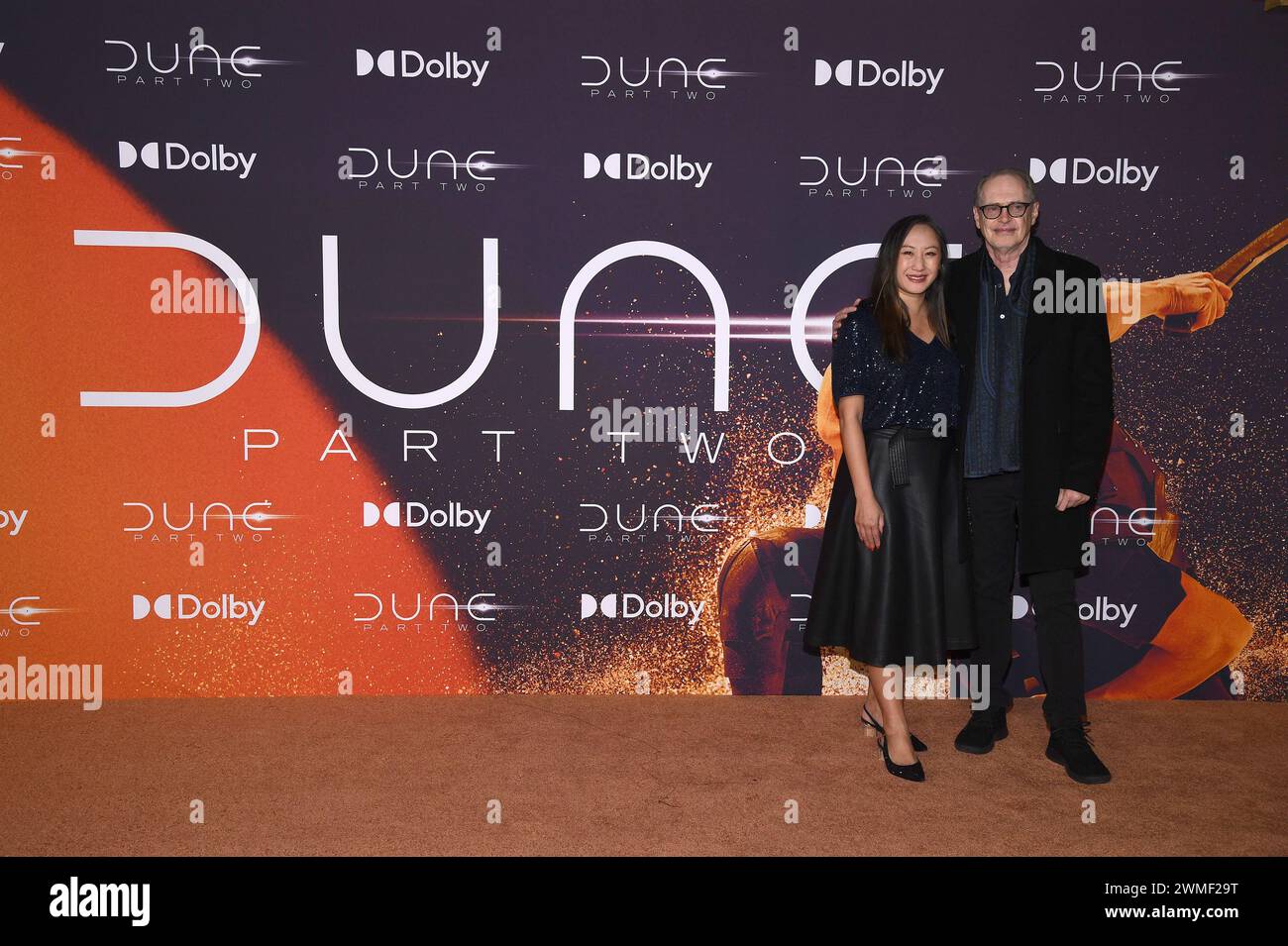 New York, USA. 25th Feb, 2024. (L-R) Karen Ho and Steve Buscemi attend the New York Premiere of ...