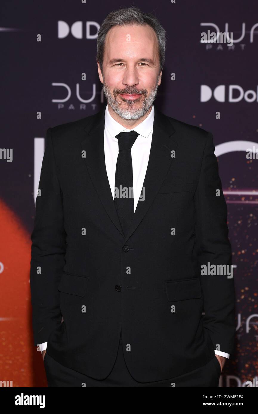 New York, USA. 25th Feb, 2024. Director Denis Villeneuve attends the ...