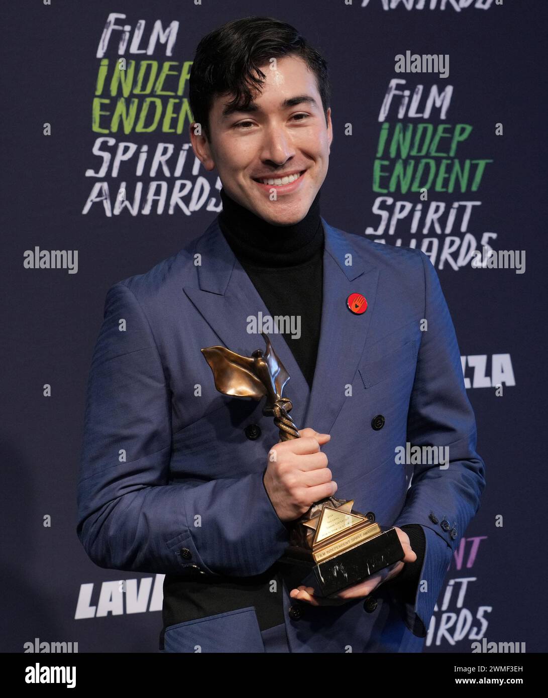 Los Angeles, USA. 25th Feb, 2024. Daniel Garber winner of the Best ...
