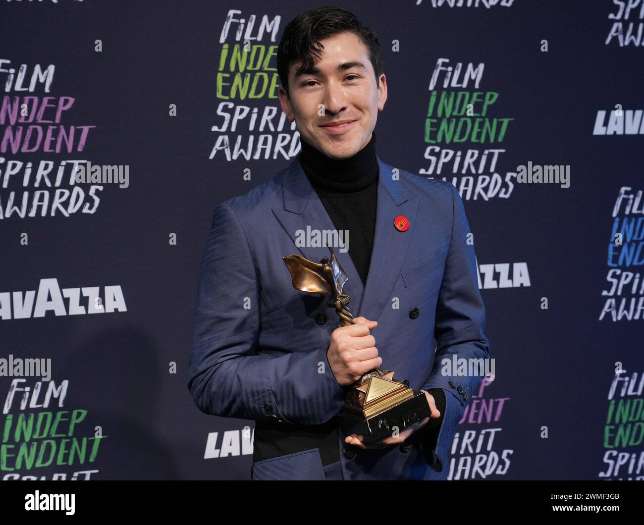 Los Angeles, USA. 25th Feb, 2024. Daniel Garber winner of the Best ...
