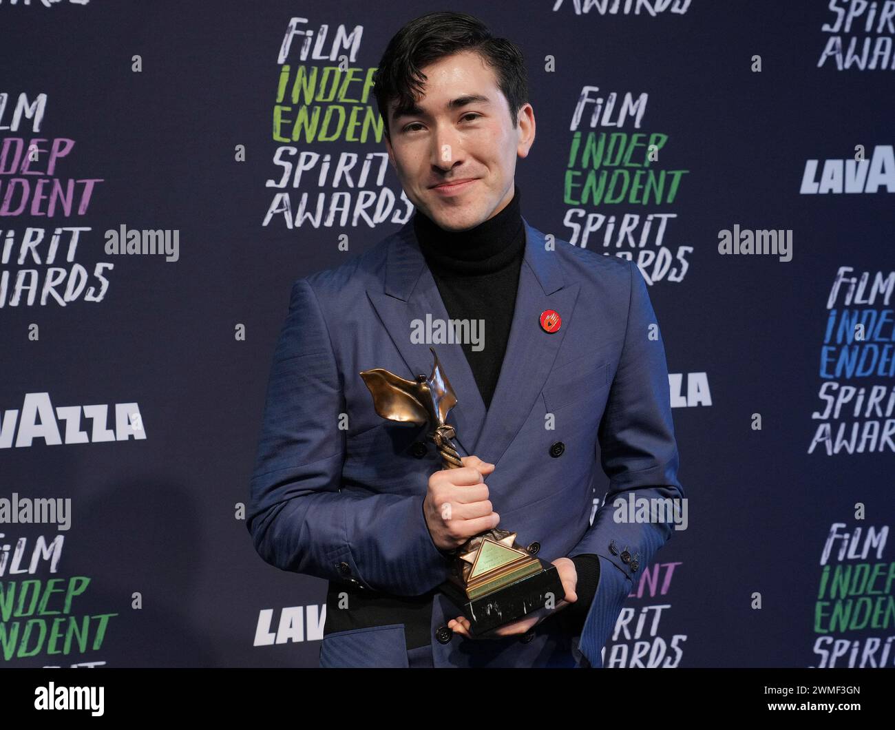 Los Angeles, USA. 25th Feb, 2024. Daniel Garber winner of the Best ...