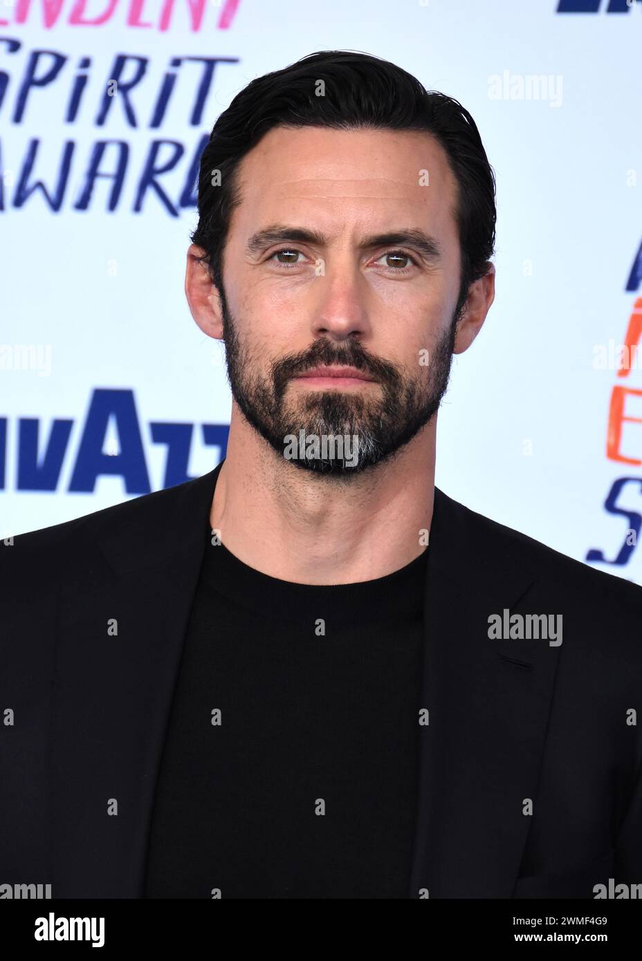 Santa Monica, California, USA 25th February 2024 Actor Milo Ventimiglia ...