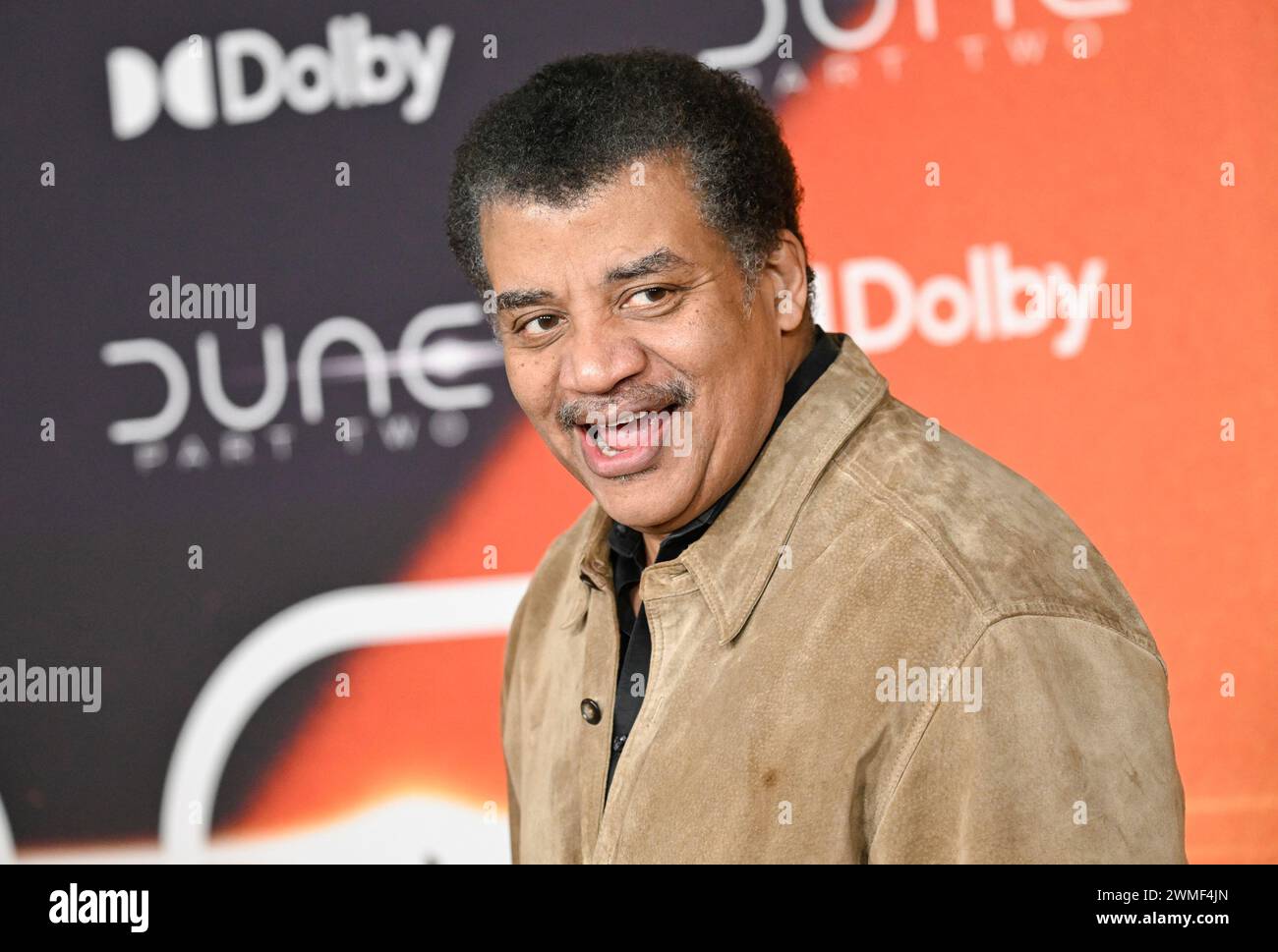 Neil deGrasse Tyson attends the premiere of "Dune: Part Two" at Lincoln ...